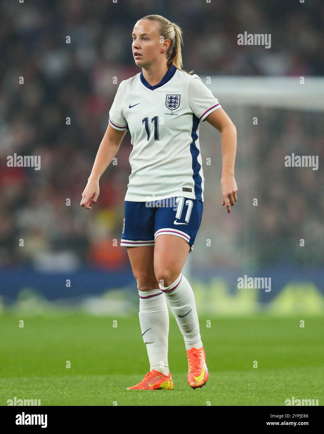 Beth Mead of England looks on during the Women's International Friendly ...