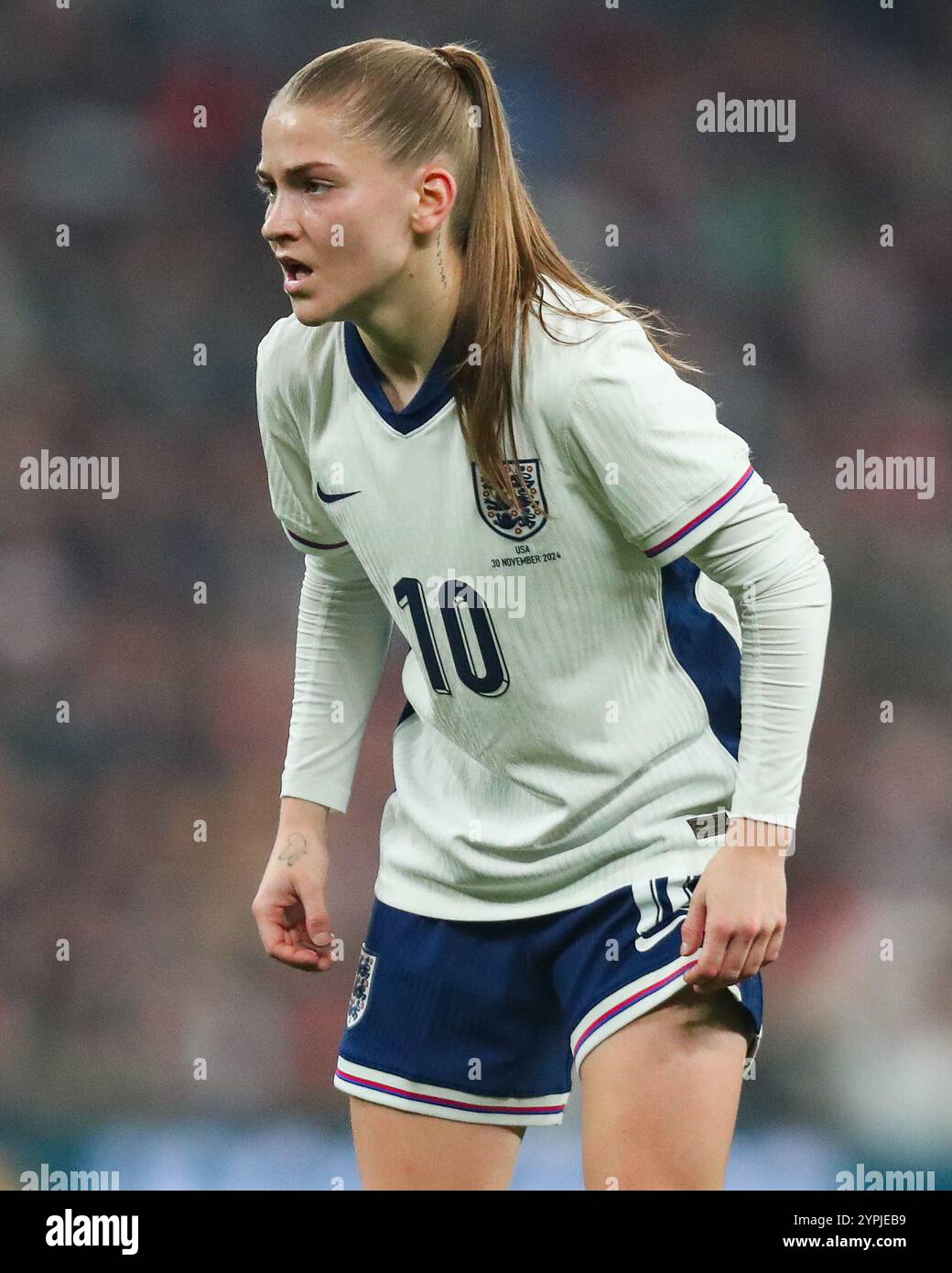 Jess Park of England looks on during the Women's International Friendly ...