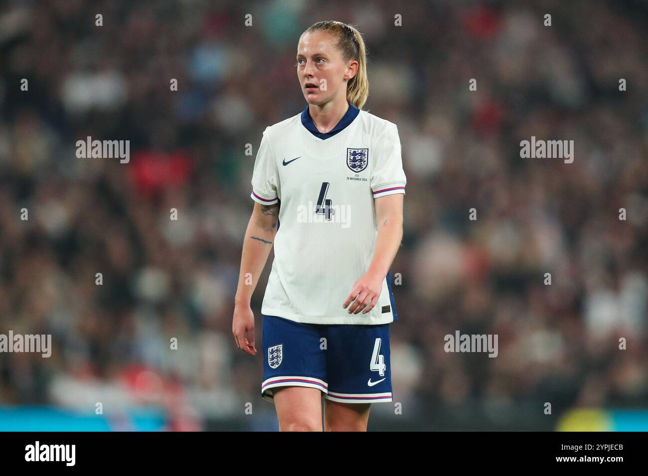 Keira Walsh of England looks on during the Women's International ...