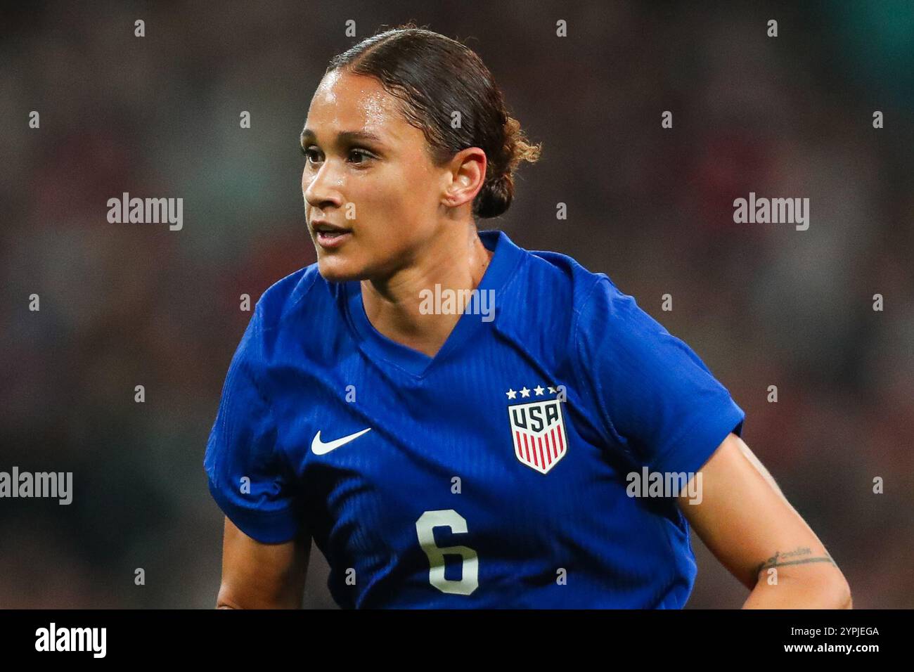 Lynn Willaims of United States in action during the Women's ...