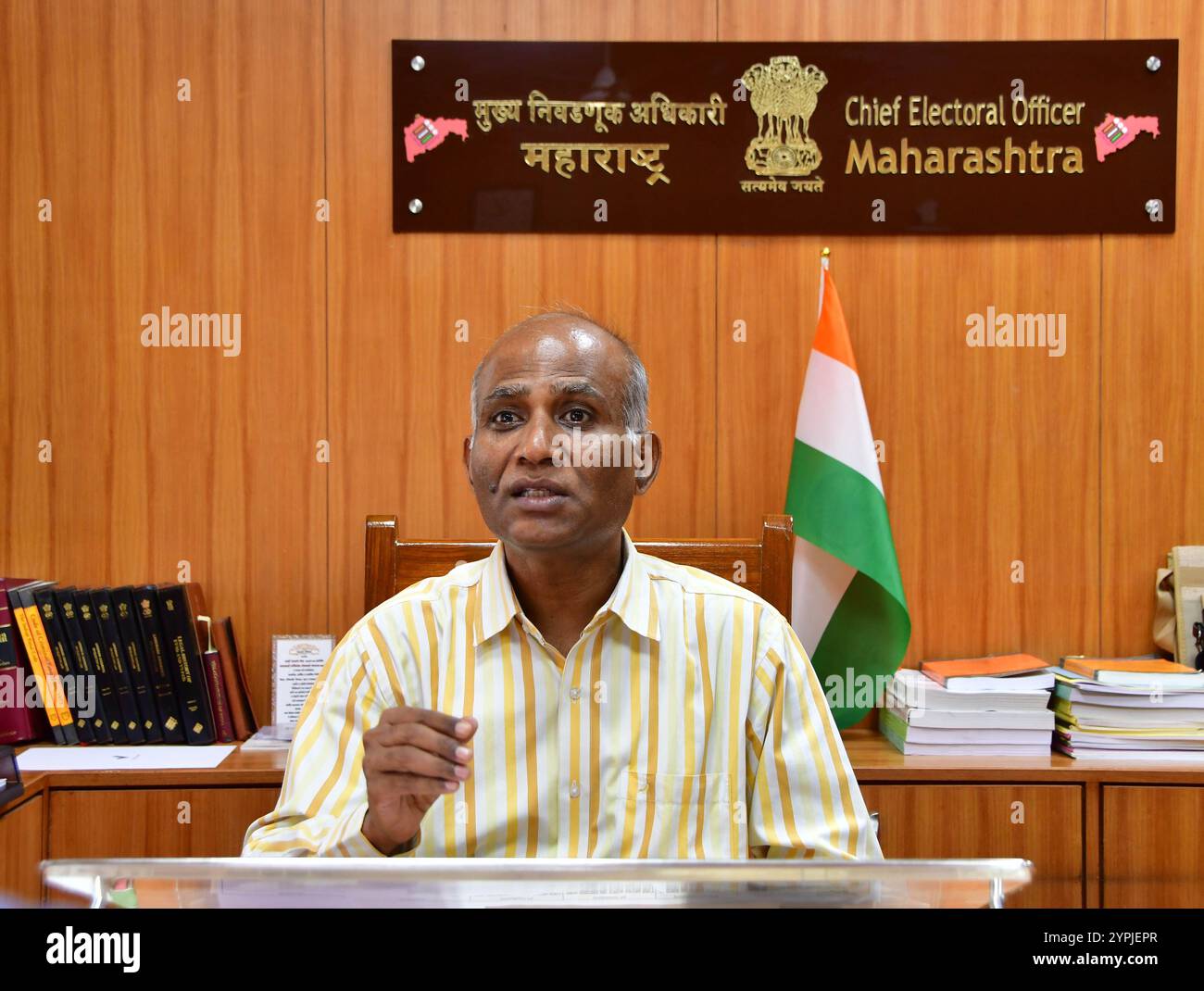 MUMBAI, INDIA - MARCH 29: IAS officer S. Chockalingam appointed as ...
