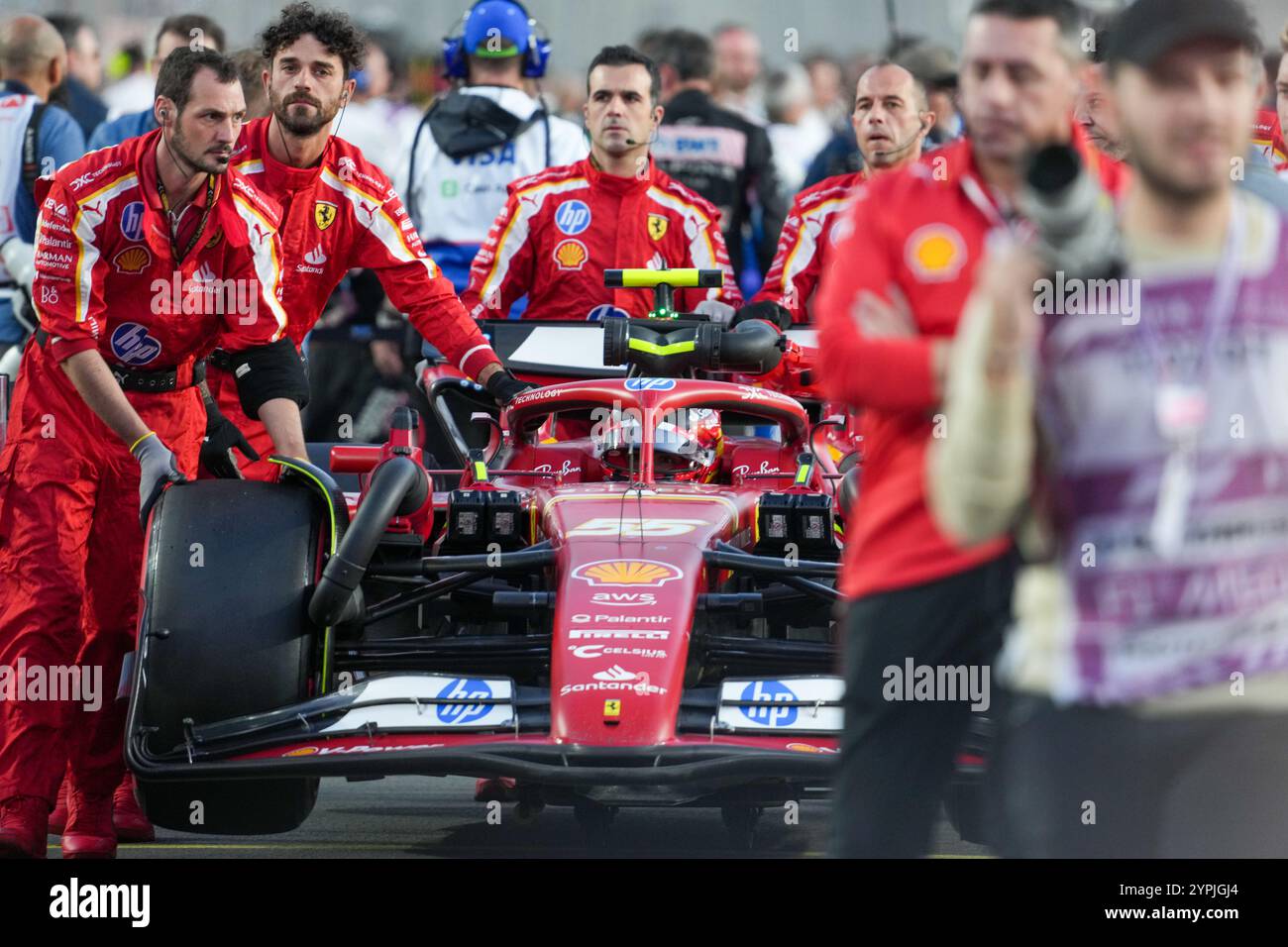 11/28/2024 - Carlos Sainz Jr. (ESP) - Scuderia Ferrari - Ferrari SF-24 ...