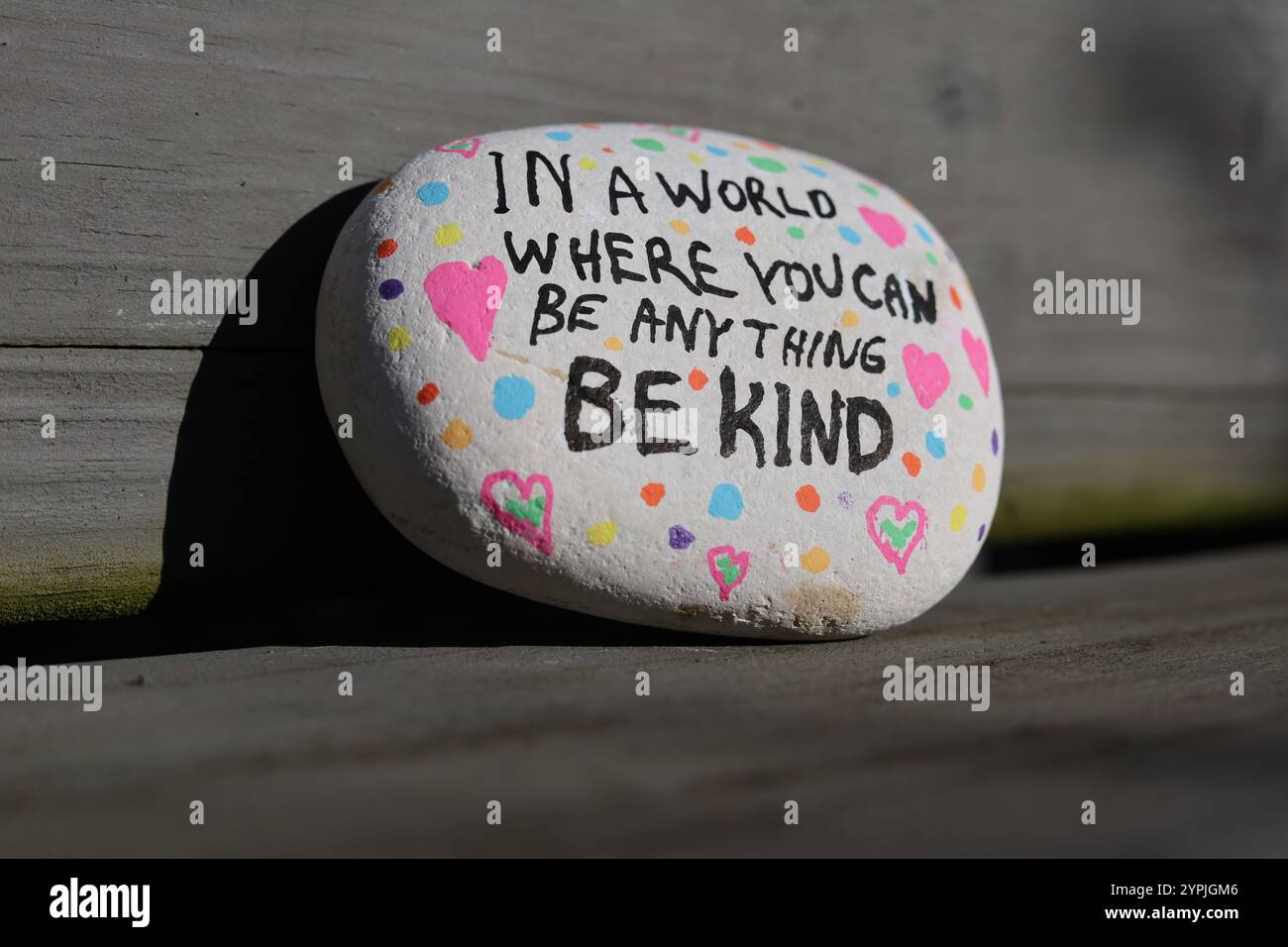 In a world where you can be anything be kind hi-res stock photography ...