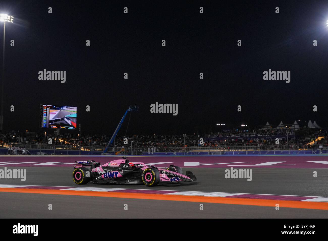 11/28/2024 - Esteban Ocon (FRA) - Alpine F1 Team - Alpine A524 - Renault 30.11.2024, Lusail ...