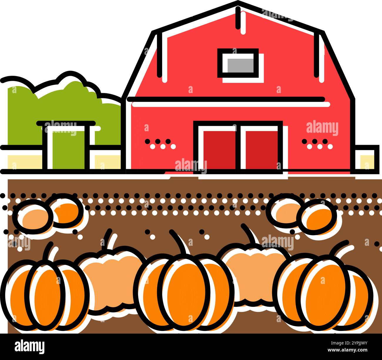 Haunted house autumn color Stock Vector Images - Alamy
