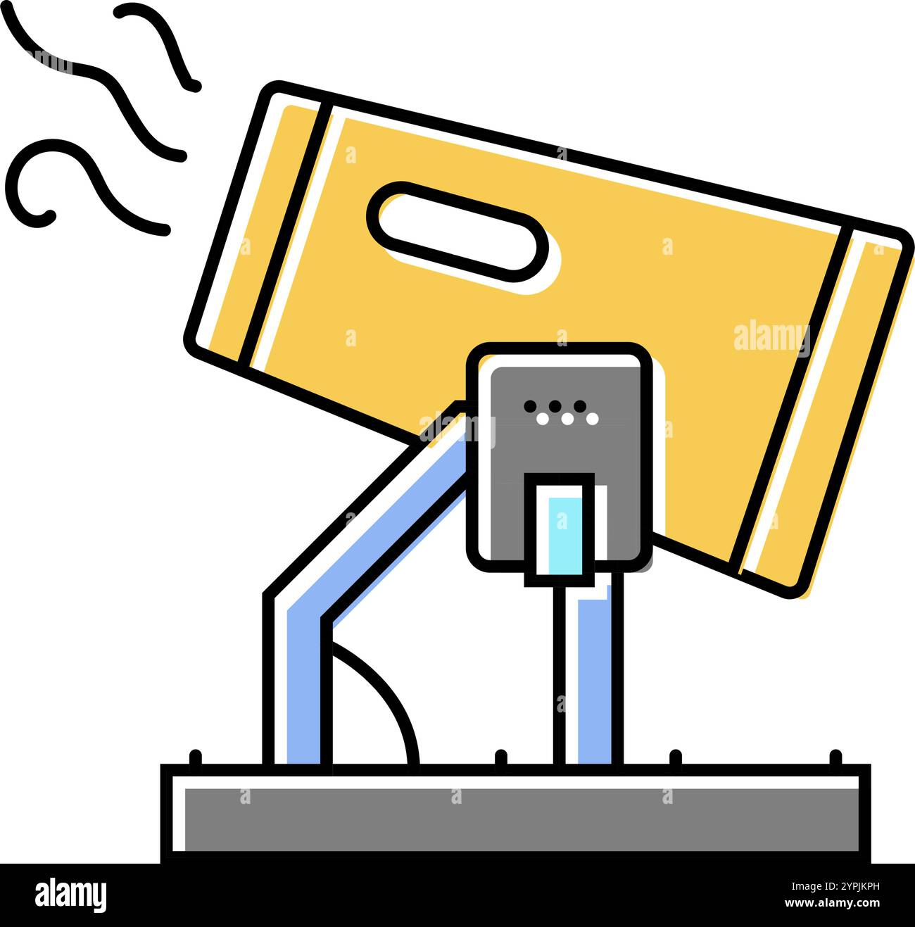 mining site plan color icon vector illustration Stock Vector Image ...