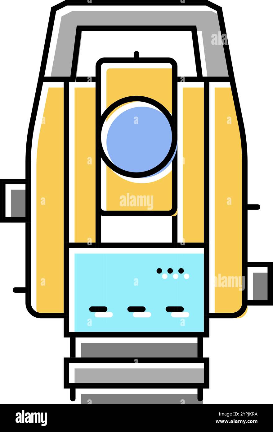 surveying tools mining color icon vector illustration Stock Vector ...