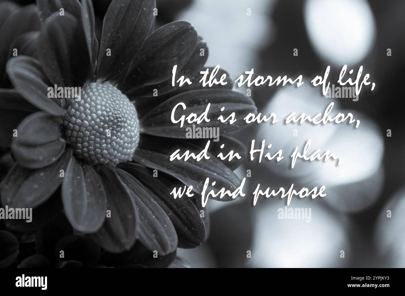 Christianity prayer and quotes regarding God with black and white ...