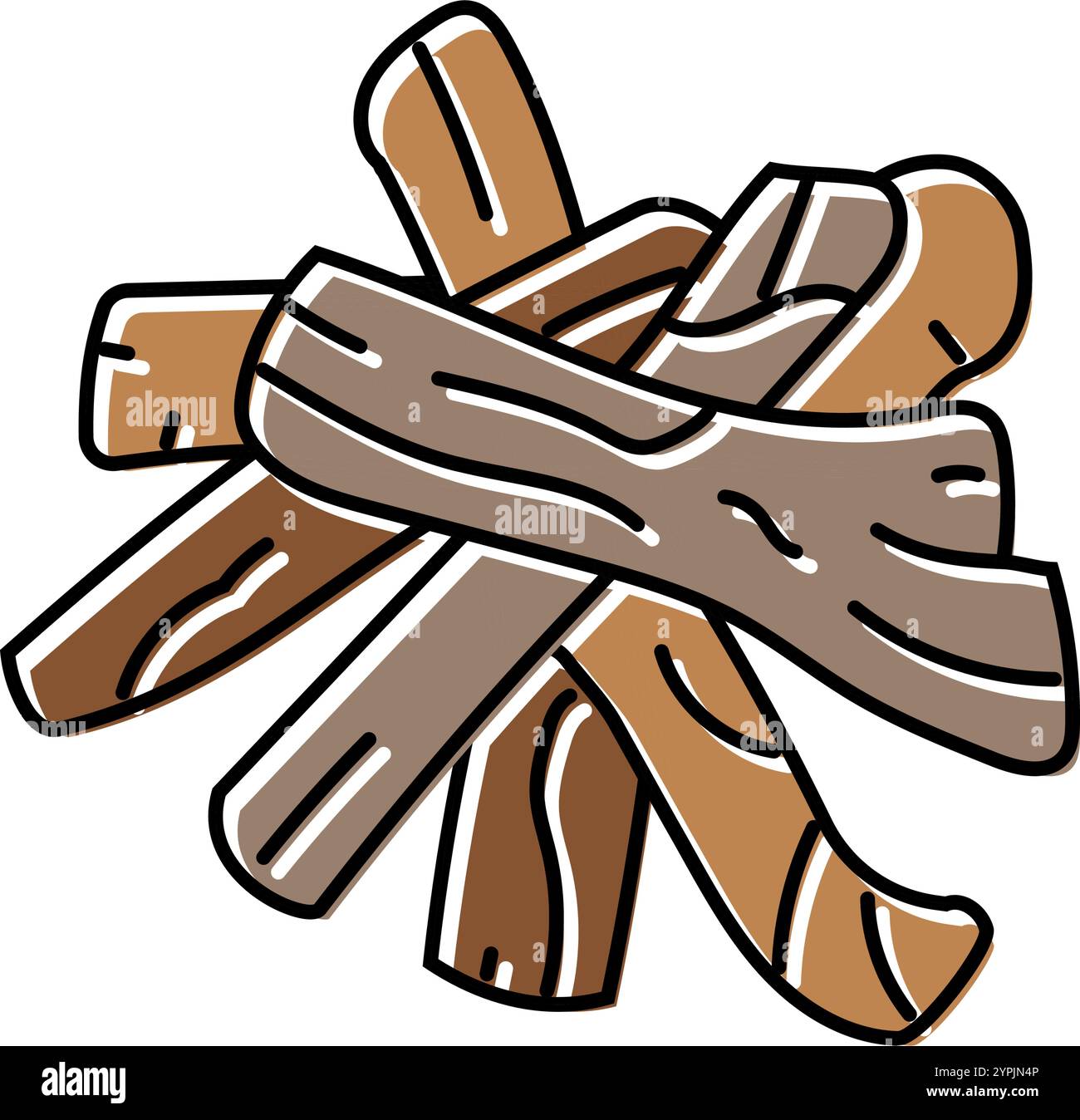 licorice root ayurvedic herb color icon vector illustration Stock ...