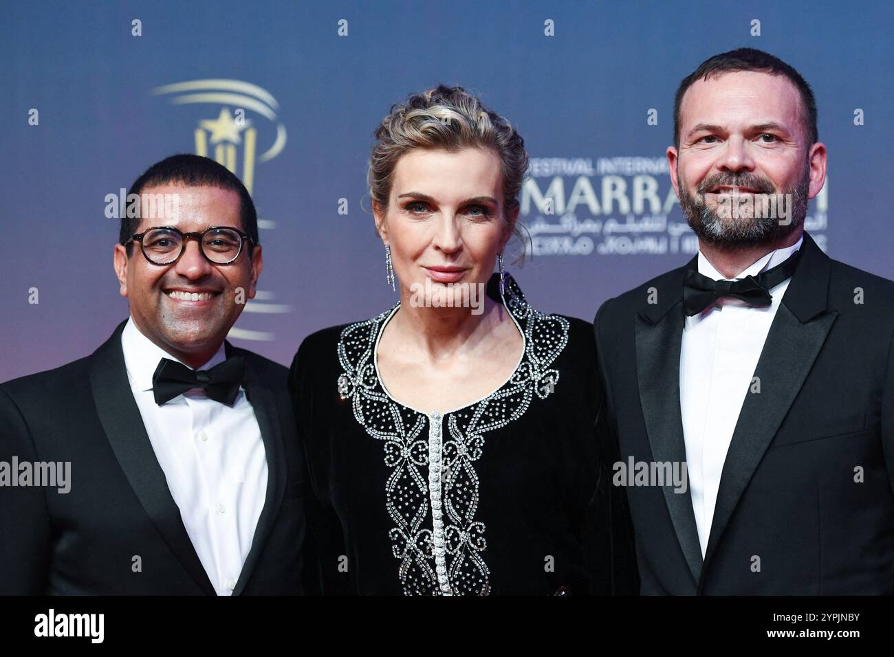 Marrakech, Morocco. 30th Nov, 2024. Ali Hajji, Melita Toscan du ...