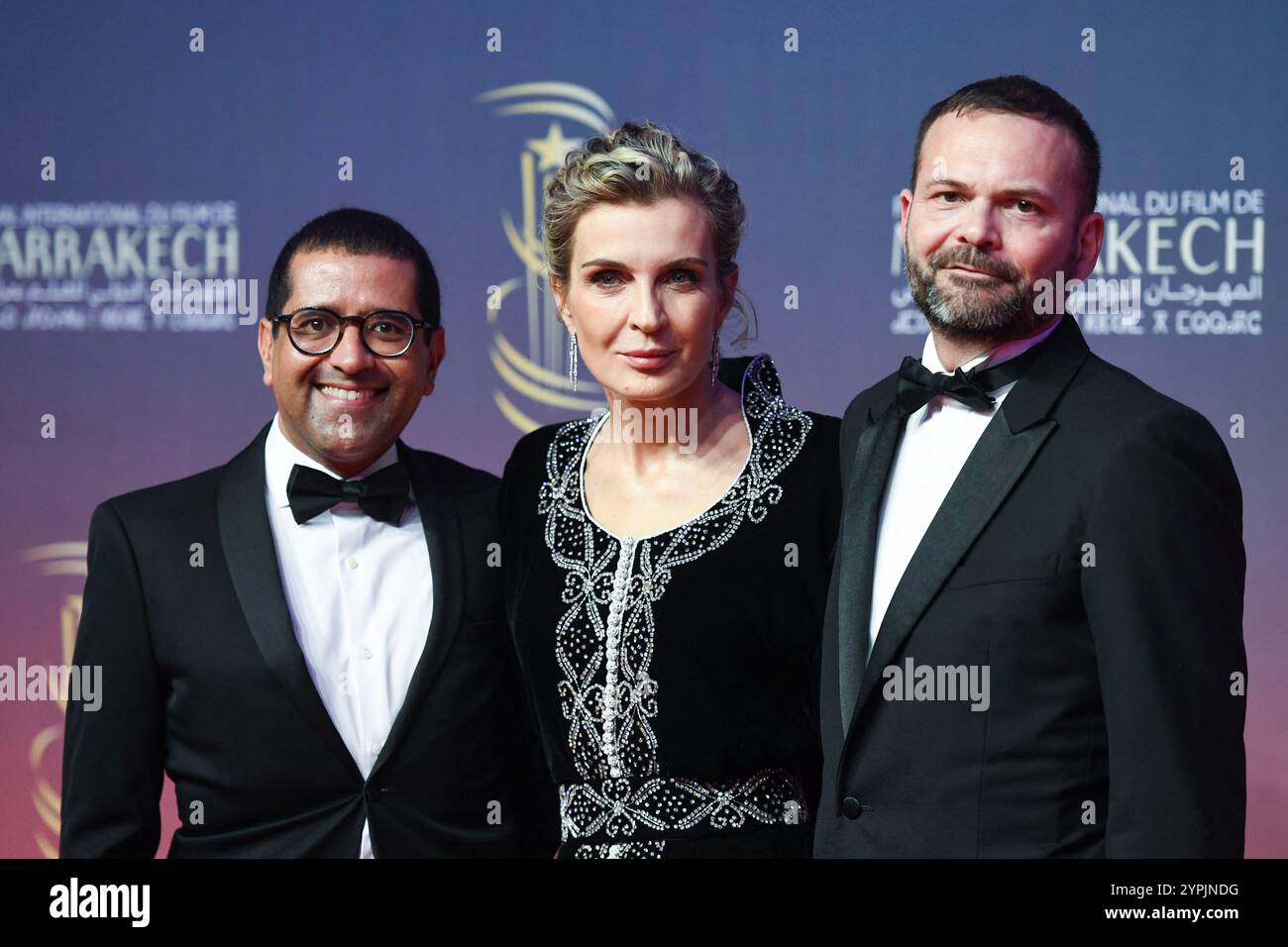Marrakech, Morocco. 30th Nov, 2024. Ali Hajji, Melita Toscan du ...