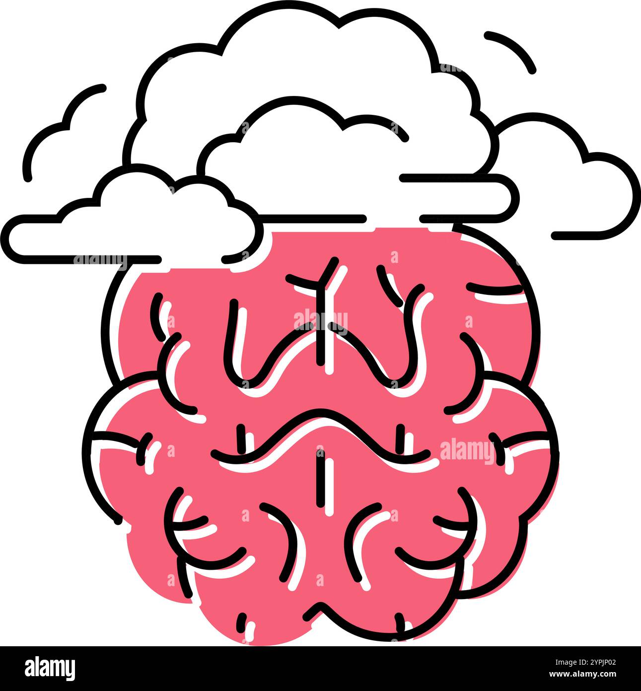 checklist brainstorm color icon vector illustration Stock Vector Image ...