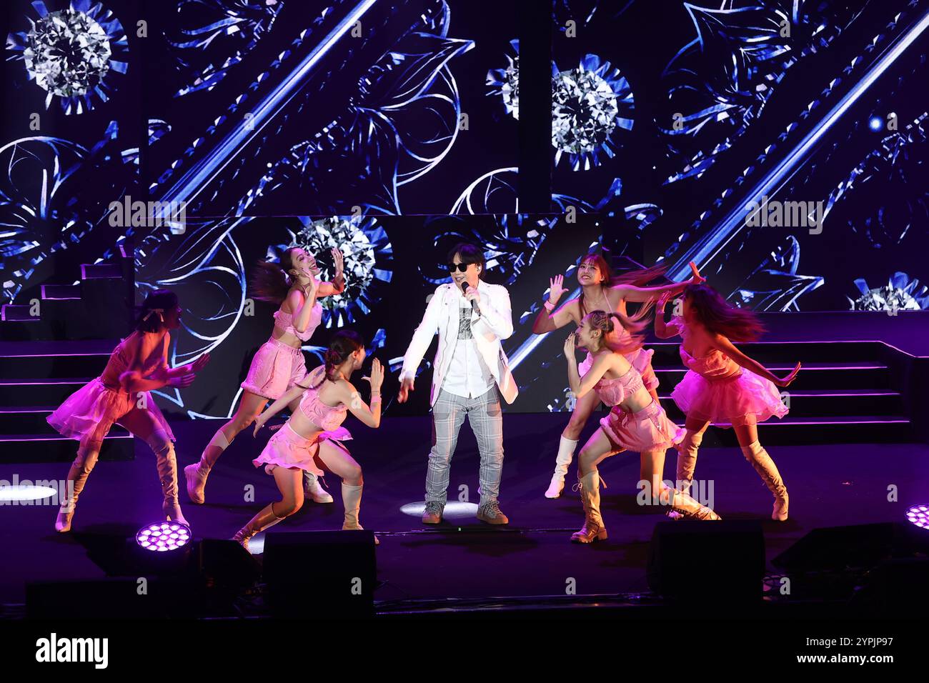 TAIPEI, CHINA - NOVEMBER 30, 2024 - Ricky, a male singer from Taiwan ...