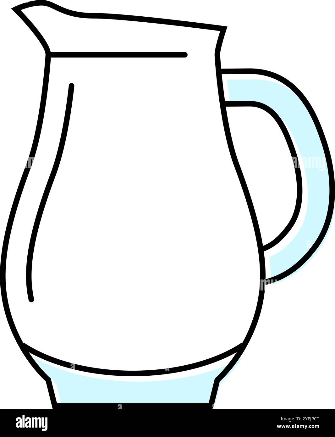 jug glass package color icon vector illustration Stock Vector Image ...