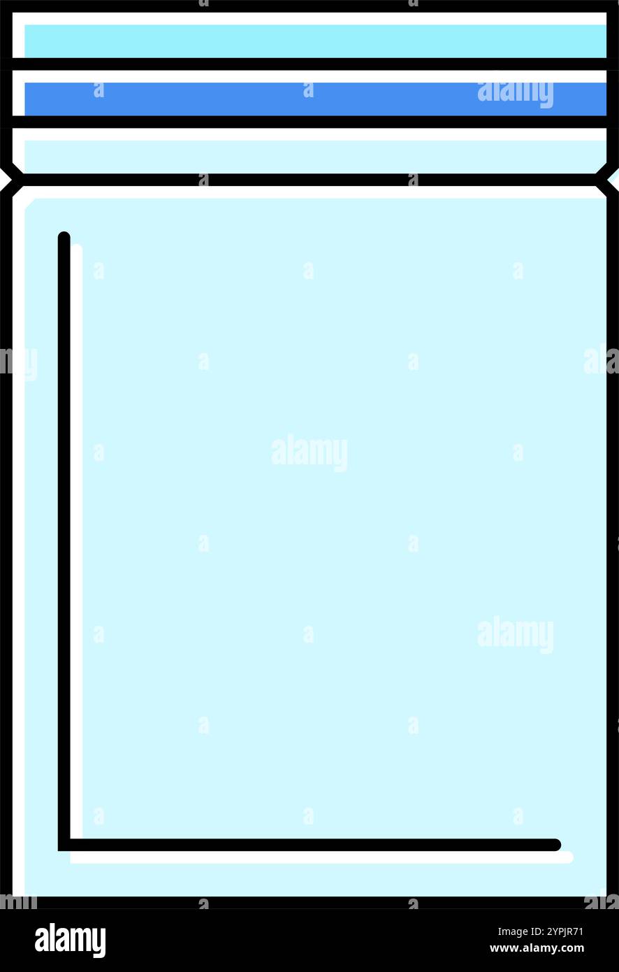 pouch plastic package color icon vector illustration Stock Vector Image ...