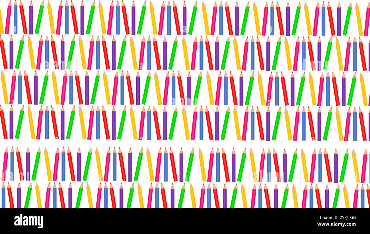 back to school pattern background illustration Stock Photo - Alamy