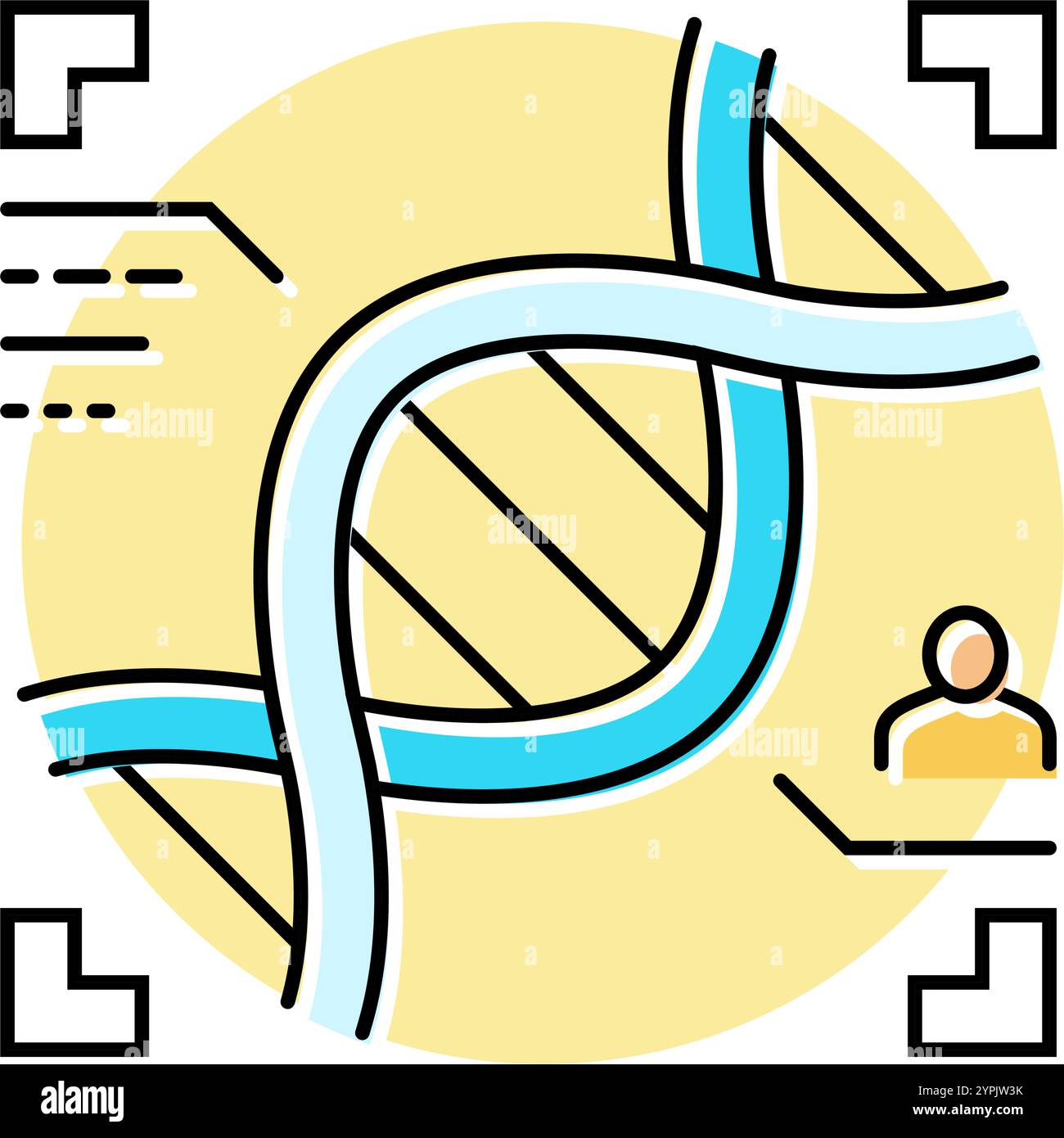 dna sequencing color icon vector illustration Stock Vector Image & Art ...