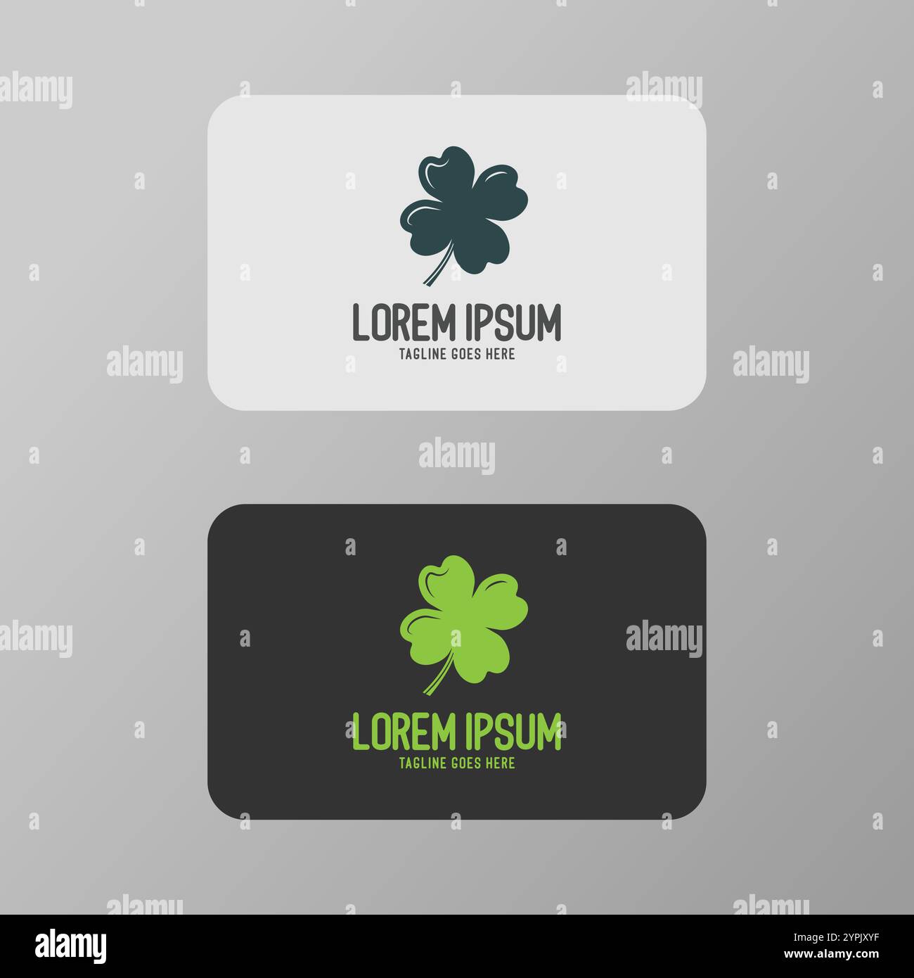 Simple Minimalist Green Ireland Irish Clover Icon Symbol Logo Design ...
