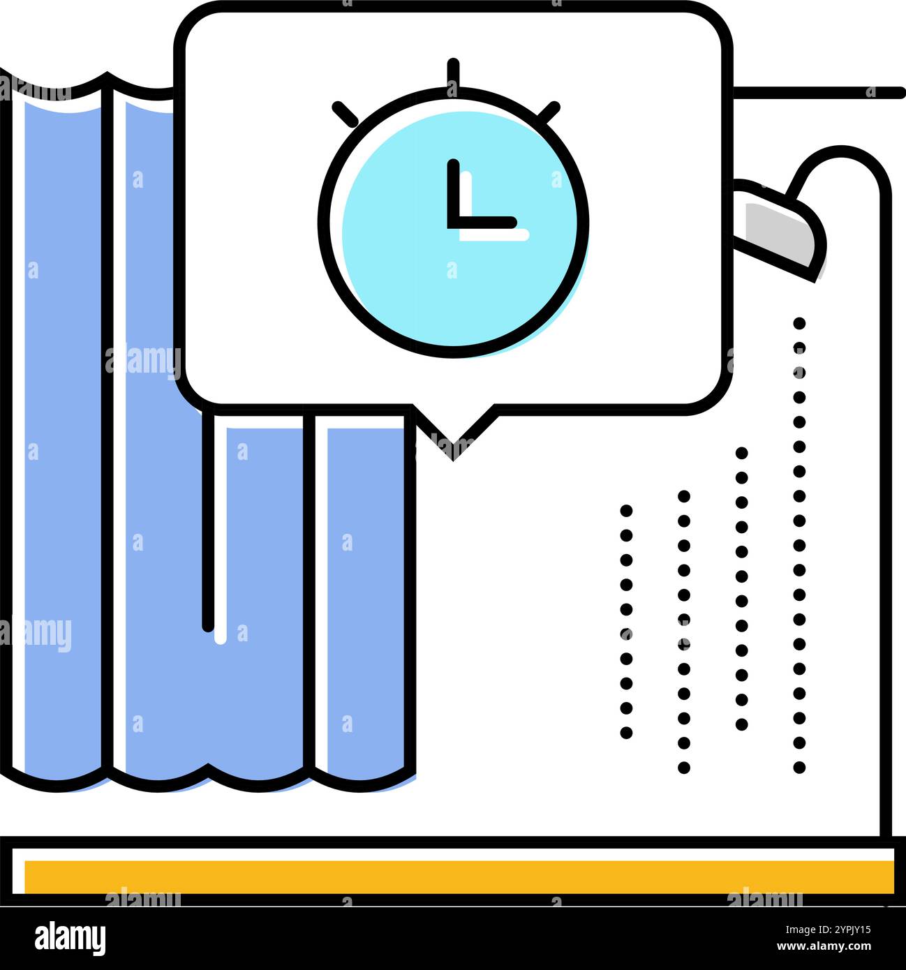 shorter showers water saving color icon vector illustration Stock Vector Image & Art - Alamy