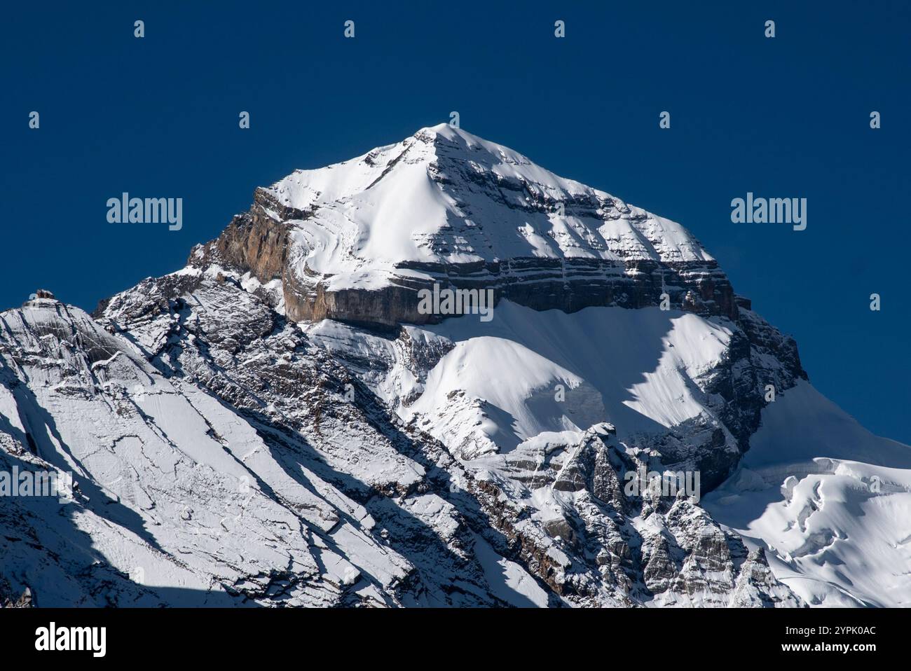 Adi Kailash, the second most important peak of Panch Kailash group ...