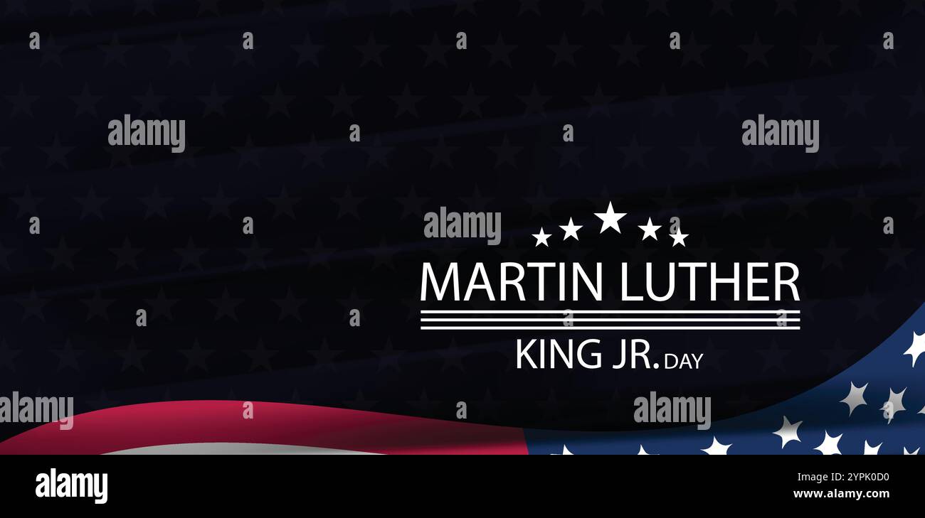 Reflecting on Martin Luther King Day An Ode to Dreams Stock Vector ...
