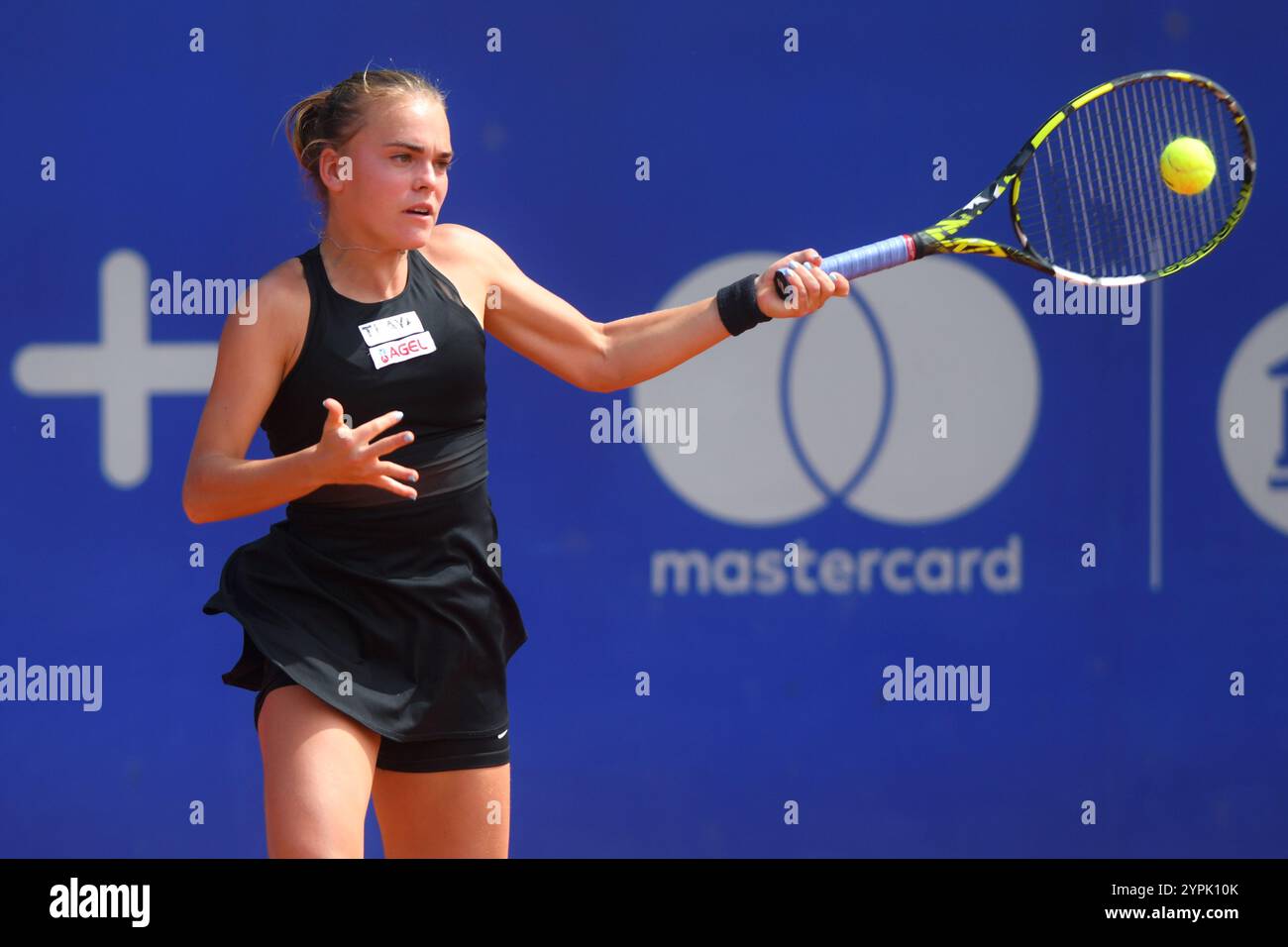 Buenos Aires (30 th Nov 2024). Sara Bejlek (Czech Republic) playing at the WTA 125 Argentina ...