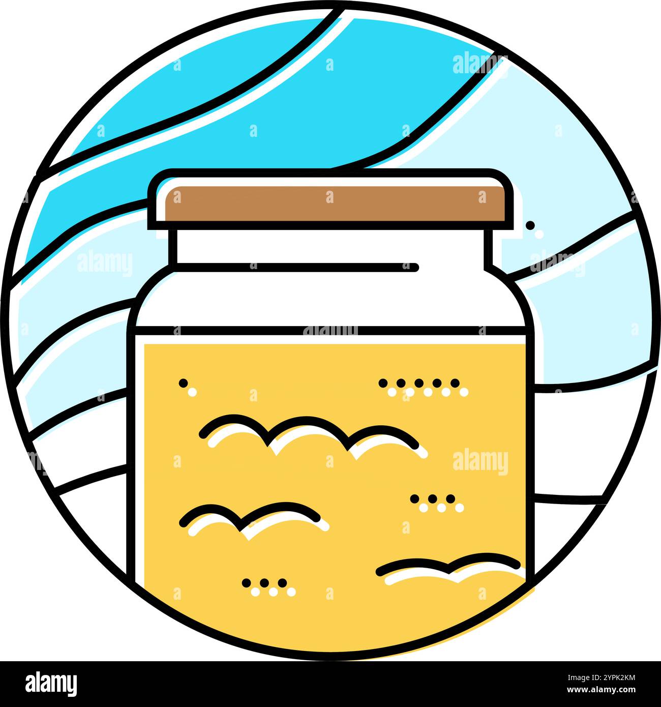 ghee ayurveda color icon vector illustration Stock Vector Image & Art ...