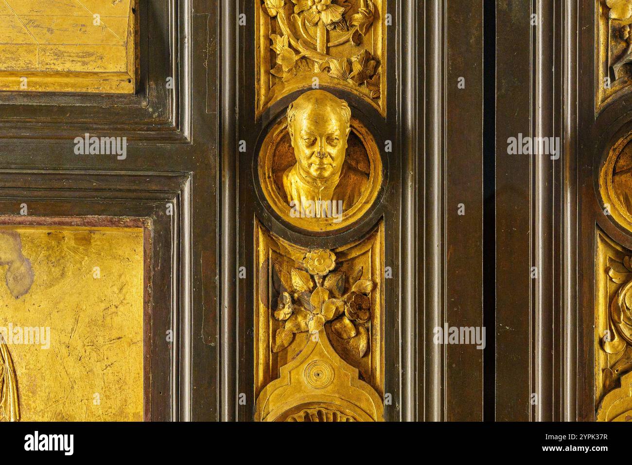 Lorenzo ghiberti self portrait hi-res stock photography and images - Alamy