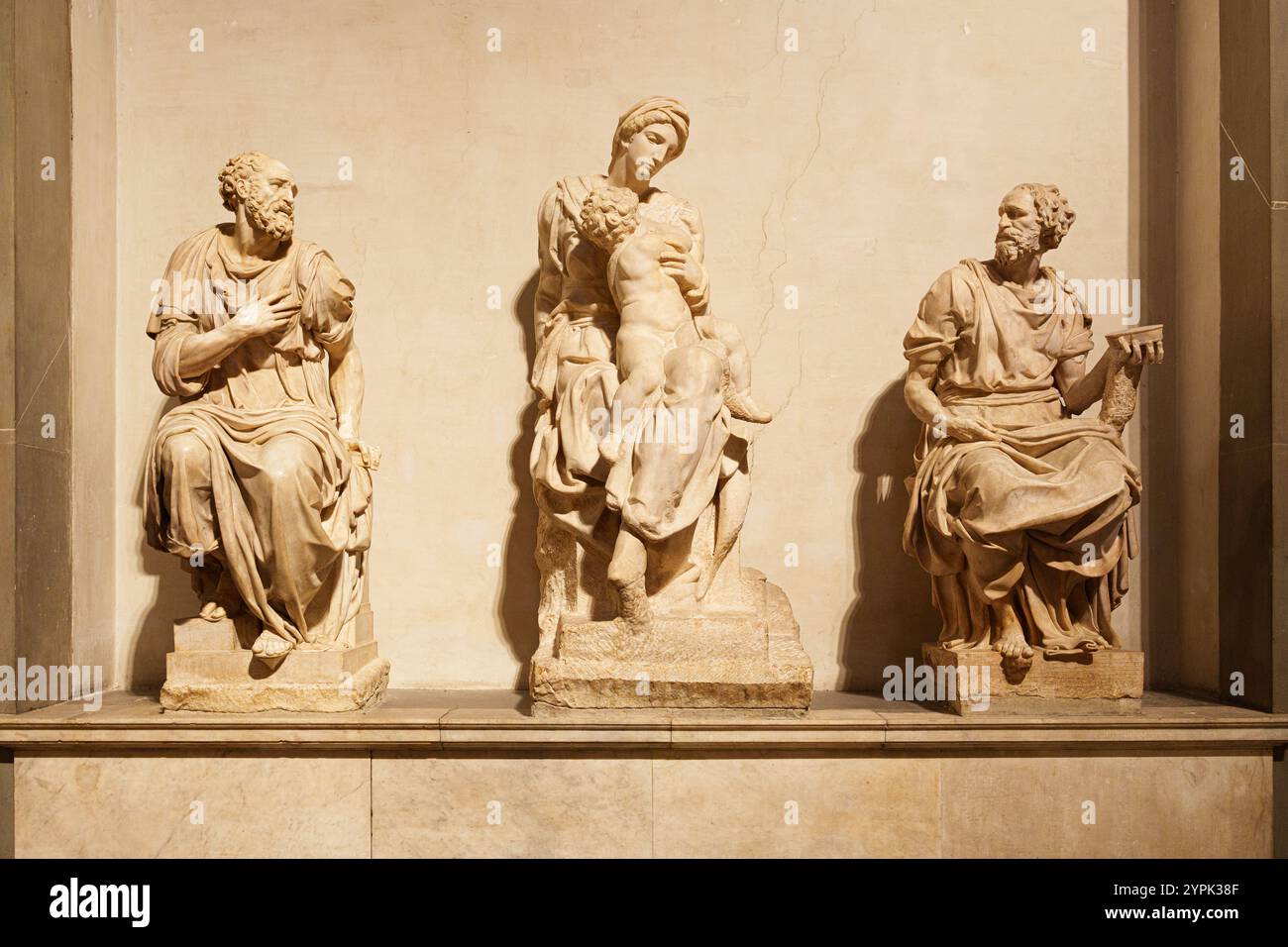 Florence, Italy, January 5, 2024: Michelangelo's Medici Madonna Stock Photo - Alamy