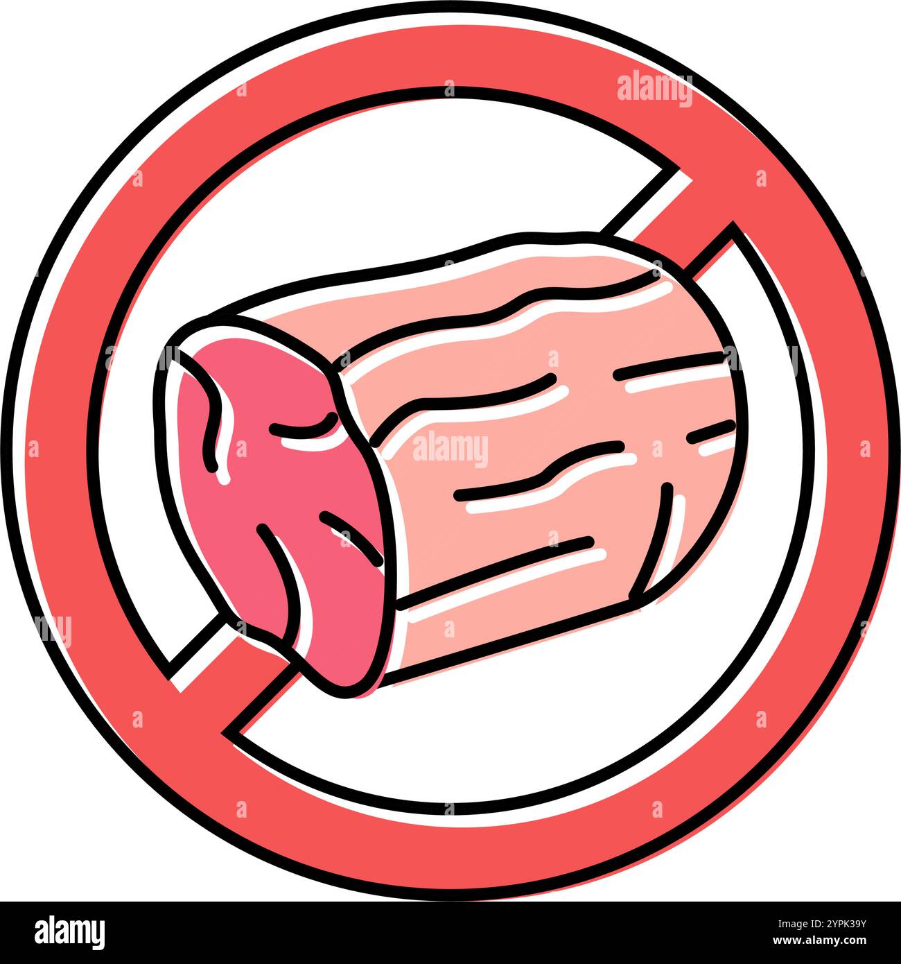 inspection food safety color icon vector illustration Stock Vector ...