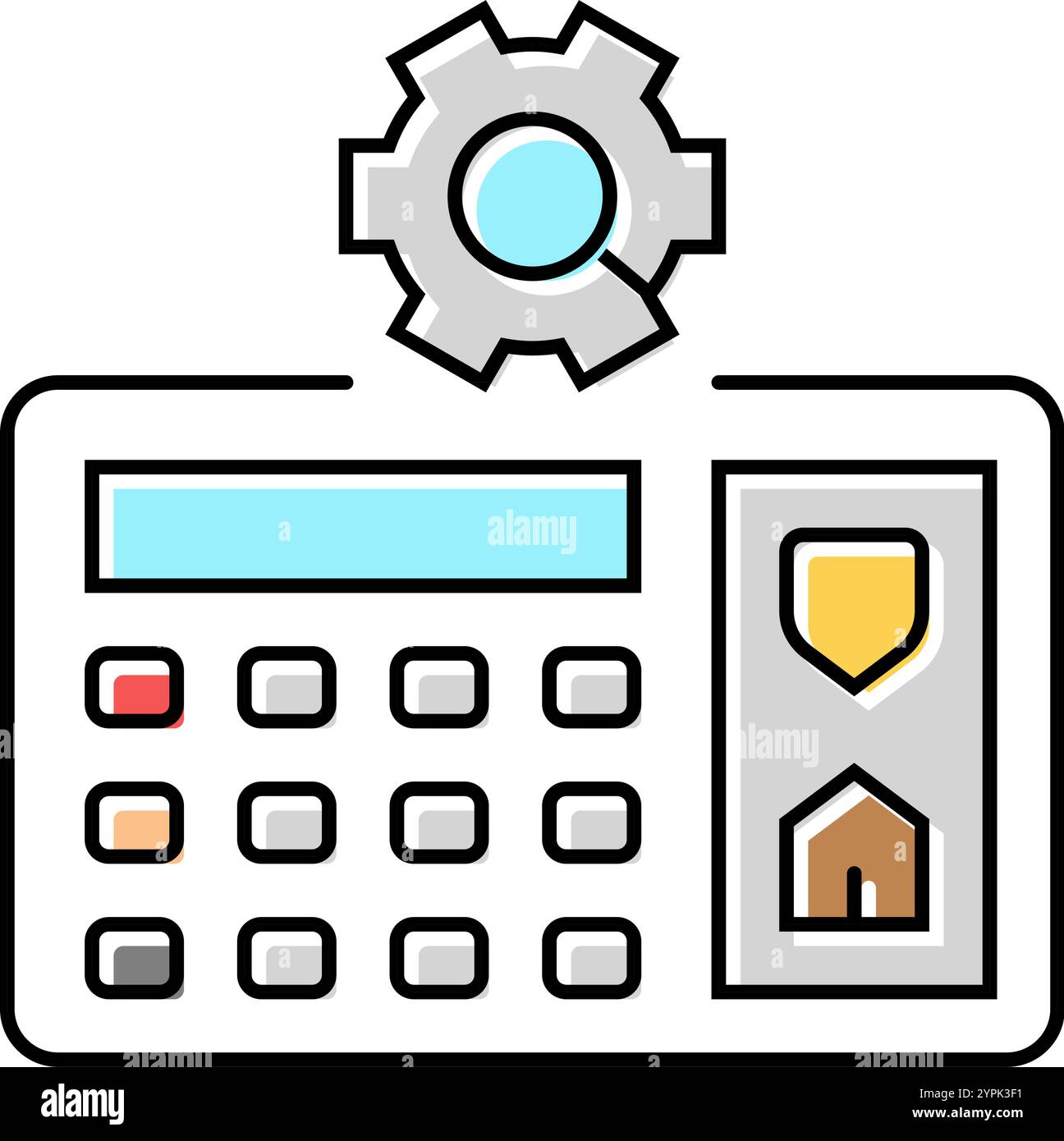 mold removal home maintenance color icon vector illustration Stock ...