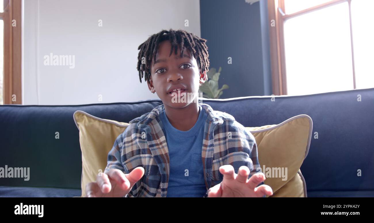 American modern family having fun hi-res stock photography and images ...