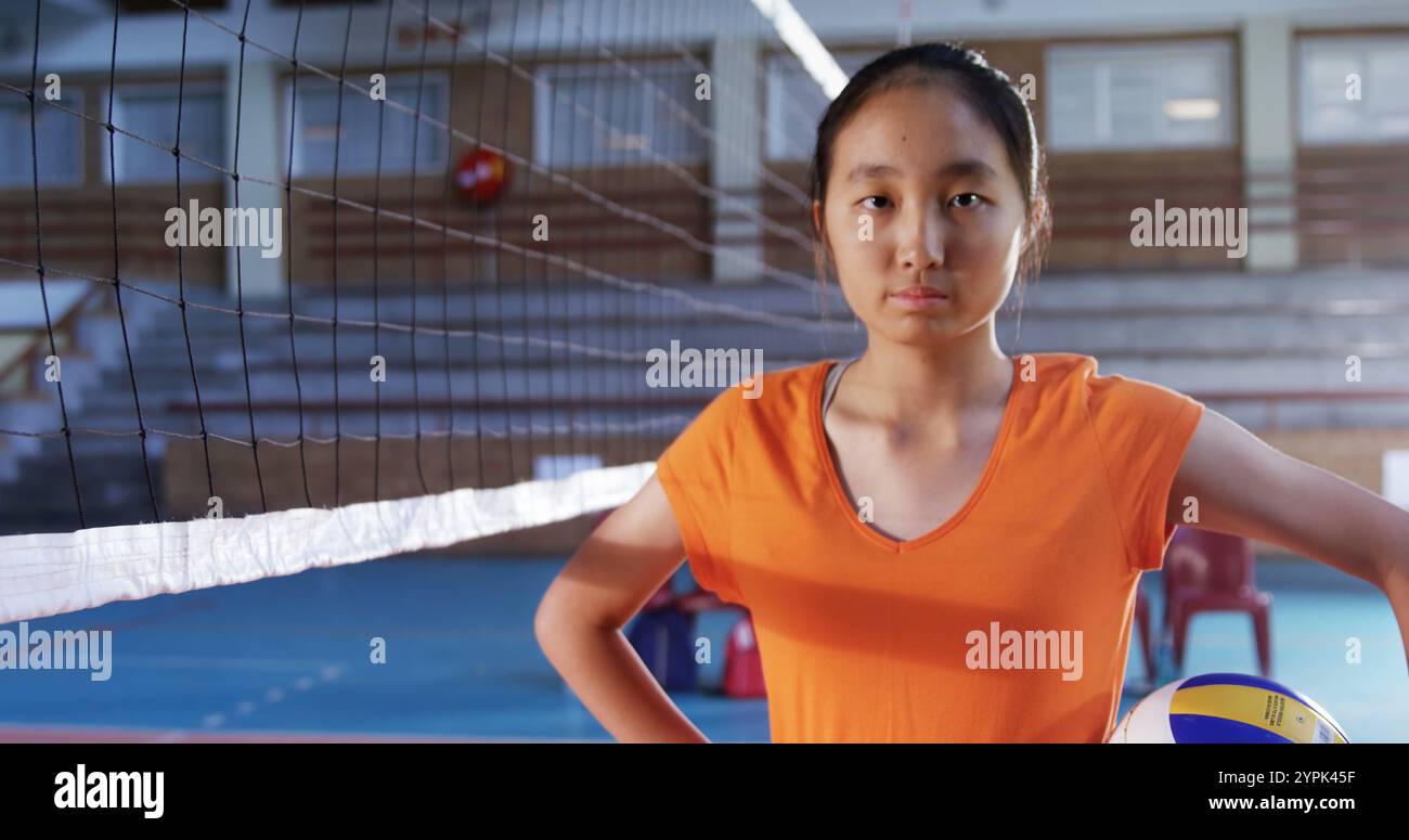 Female volleyball player hi-res stock photography and images - Alamy