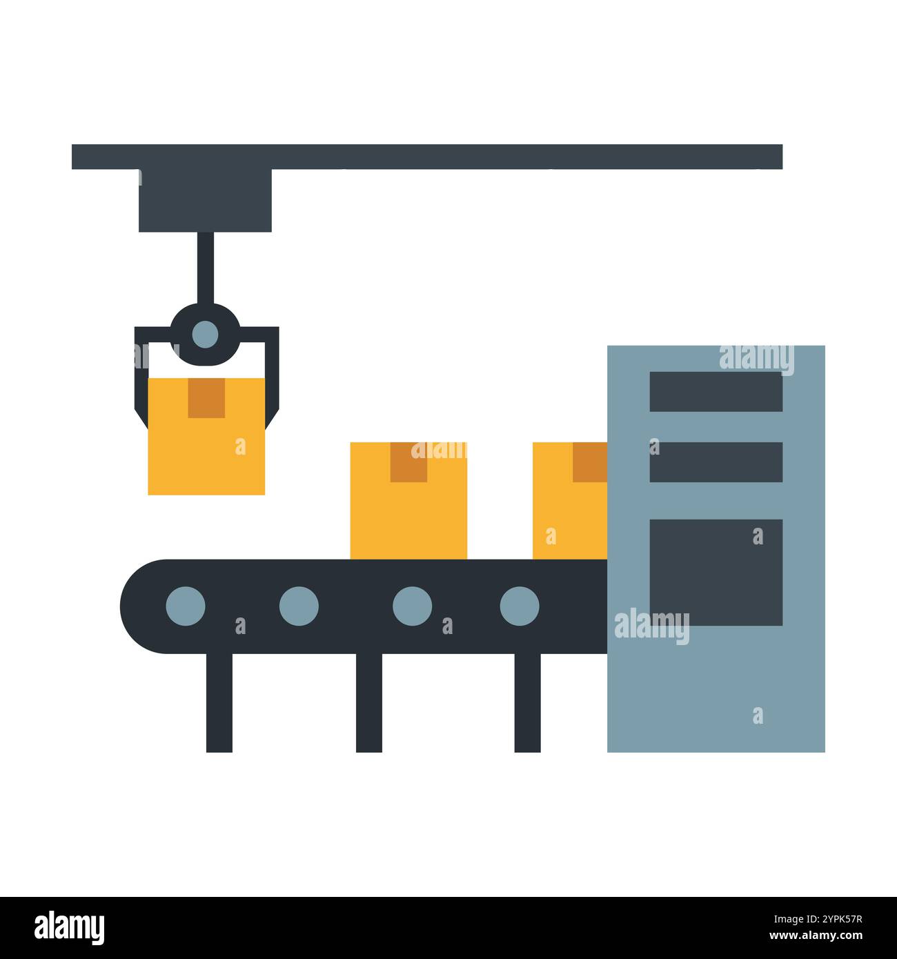 Pack assembly Stock Vector Images - Alamy