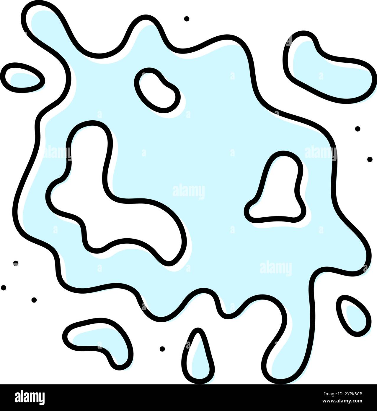 splash bleach color icon vector illustration Stock Vector Image & Art ...