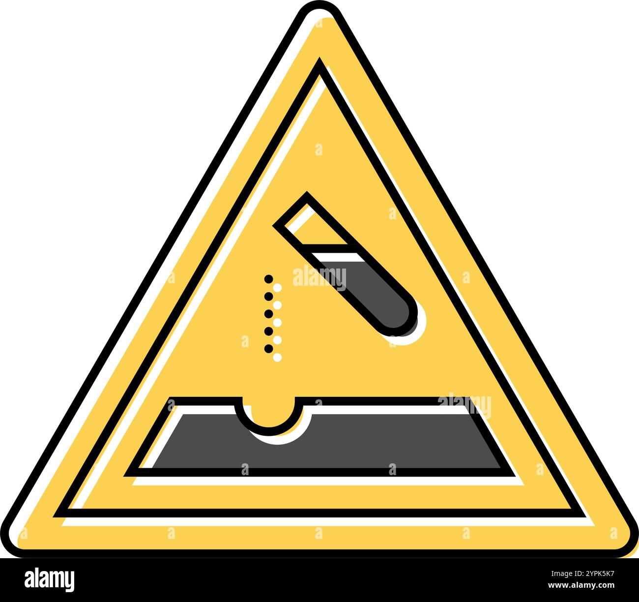bucket bleach color icon vector illustration Stock Vector Image & Art ...