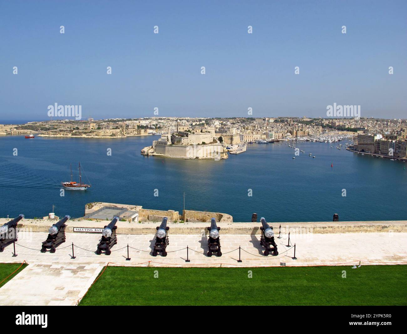 The fortress in Victorious, Malta Stock Photo - Alamy