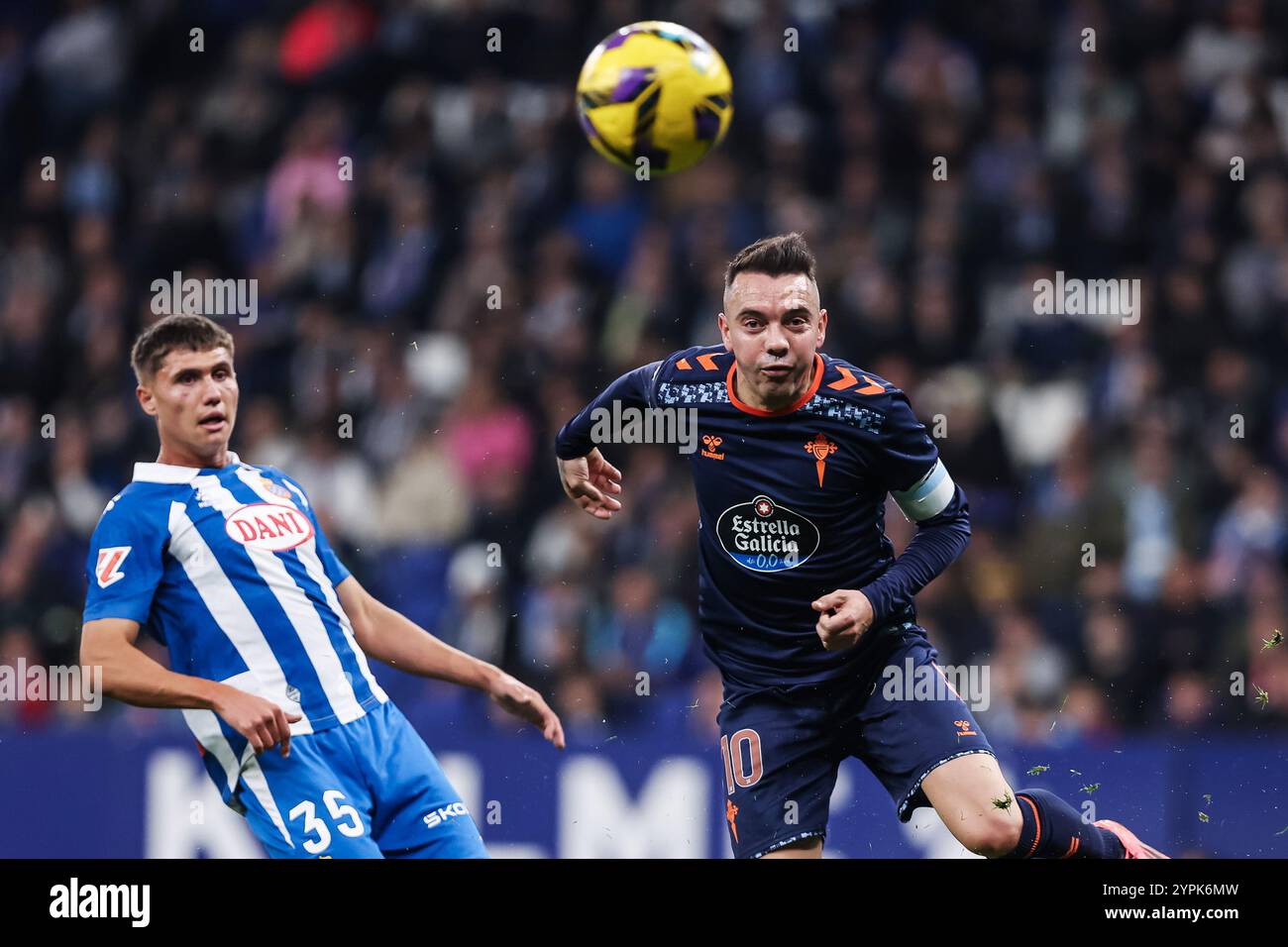 Iago Aspas of RC Celta during the Spanish championship La Liga football ...