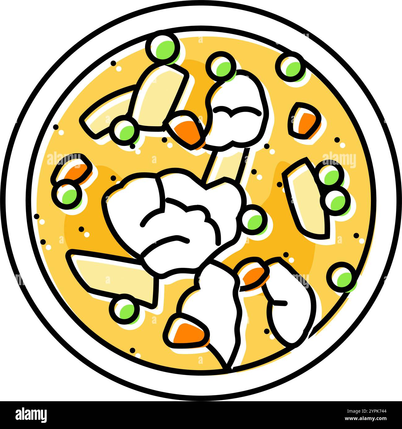 soup fish color icon vector illustration Stock Vector Image & Art - Alamy