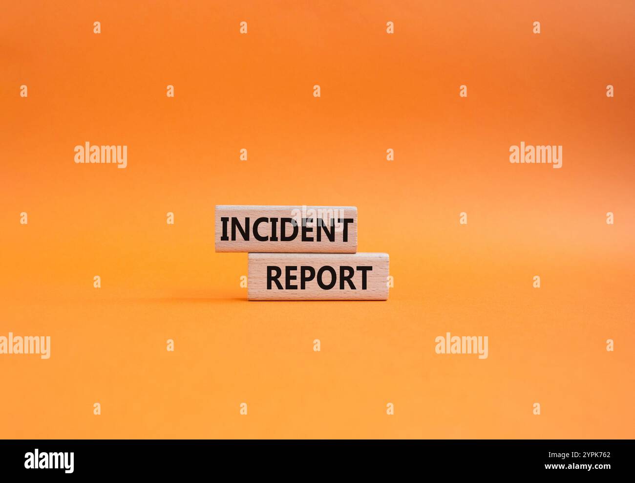 Incident Report symbol. Concept word Incident Report on wooden blocks ...