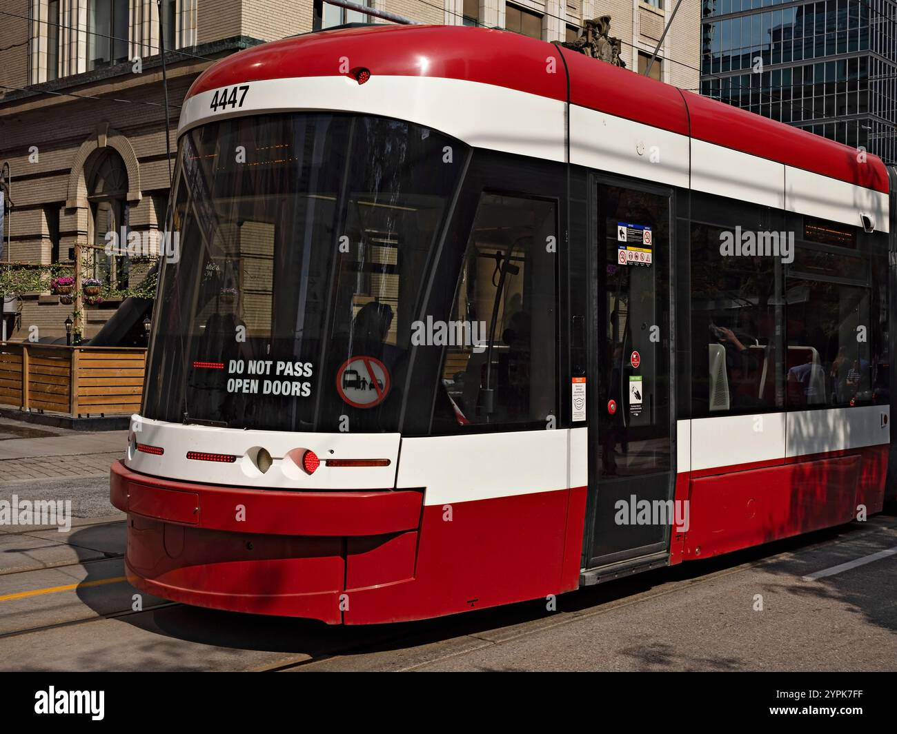 Toronto Canada / A Modern Toronto Transport Commission Streetcar on ...