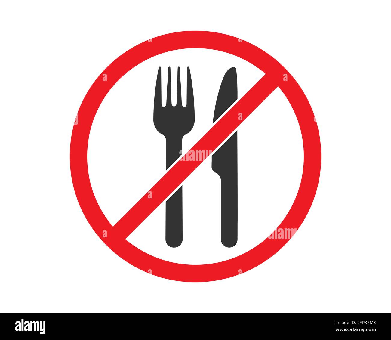 Do not eat or drink sign symbol icon. No eating or drinking logo ...