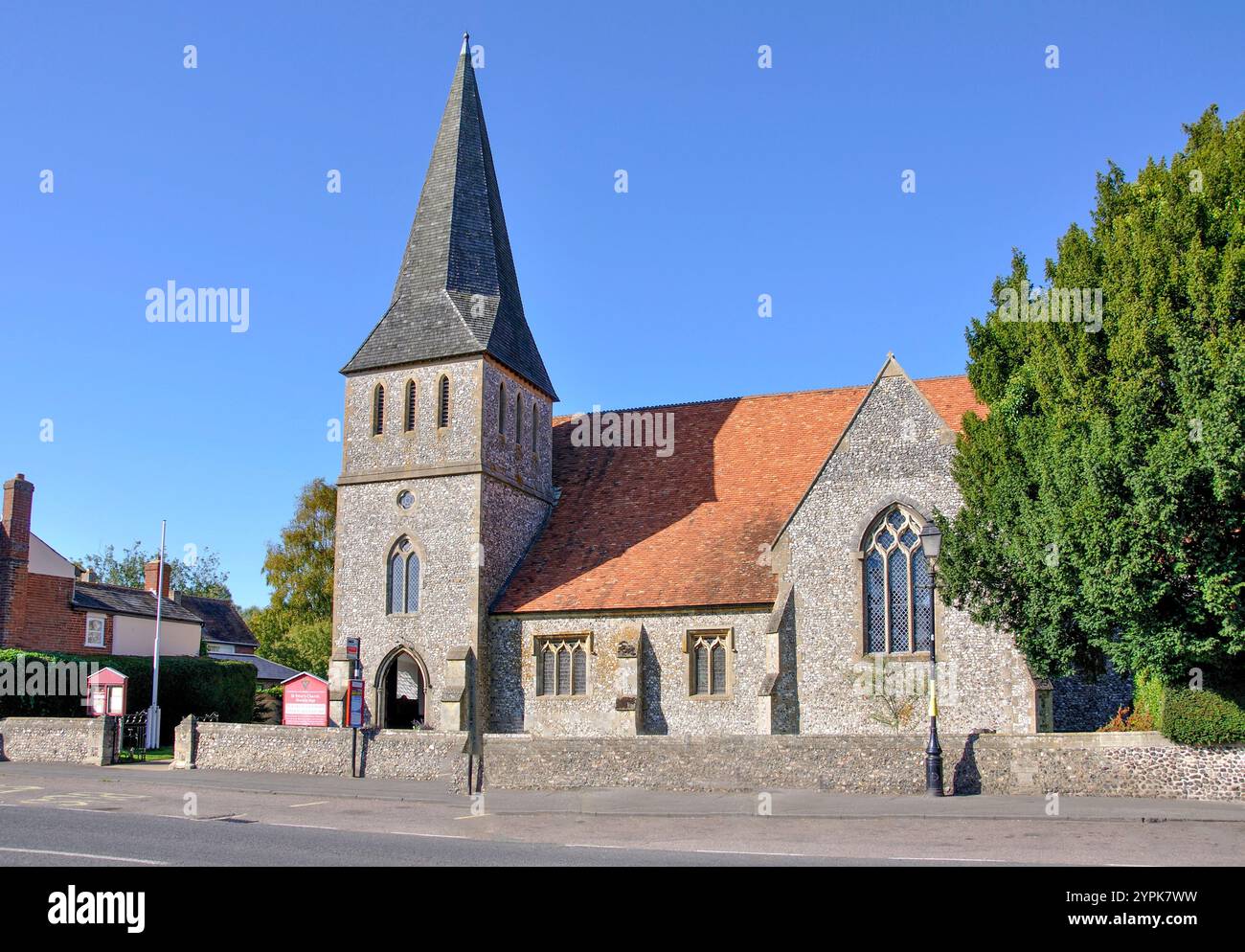 St Peter's Church, High Street, Stockbridge, Hampshire, England, United ...