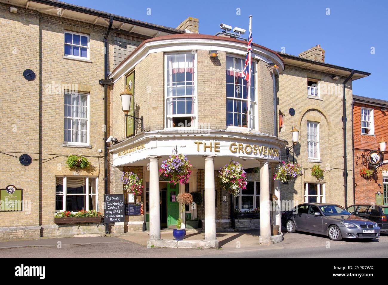 The Grosvenor Hotel, High Street, Stockbridge, Hampshire, England ...