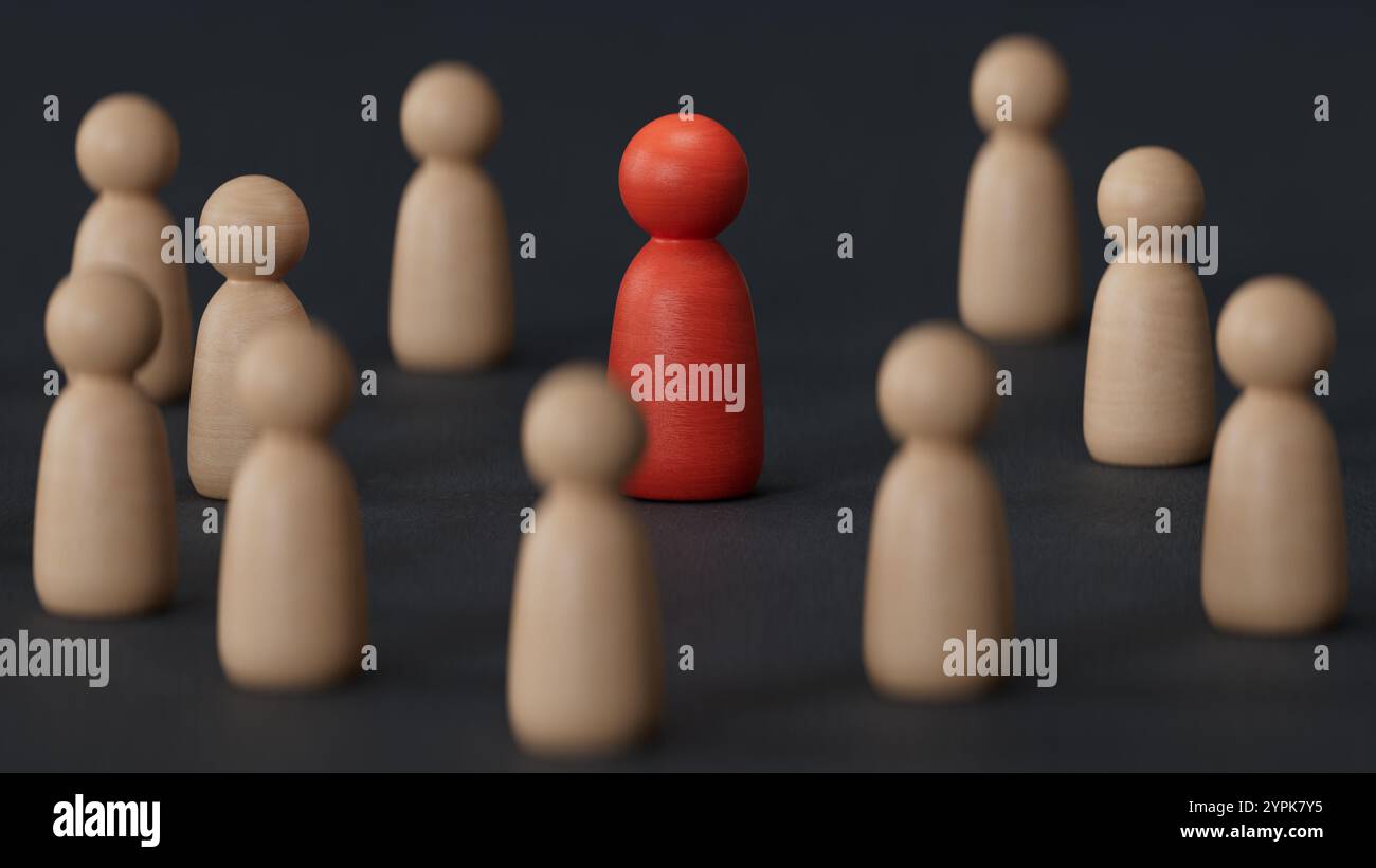 The conflict between two companies and a business, the rivalry of ...