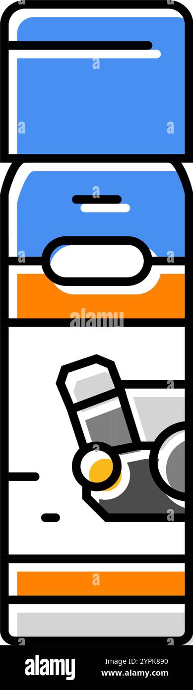 engine degreaser car care color icon vector illustration Stock Vector ...