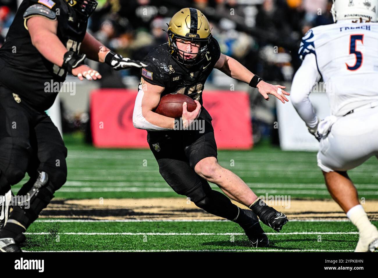 West Point, New York, USA. 30th Nov, 2024. BRYSON DAILY 13 QB OF THE ...