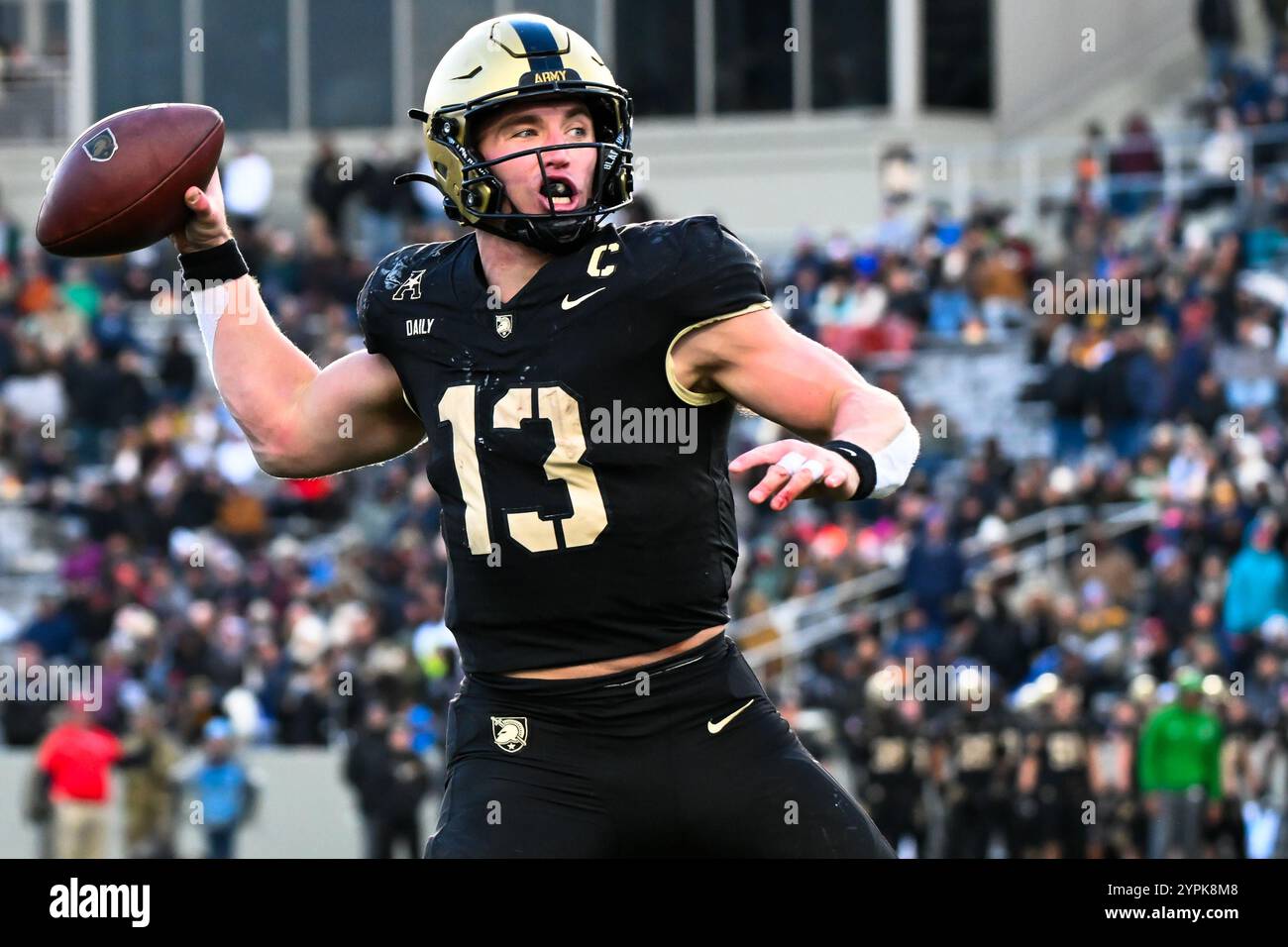 West Point, New York, USA. 30th Nov, 2024. BRYSON DAILY 13 QB OF THE ...