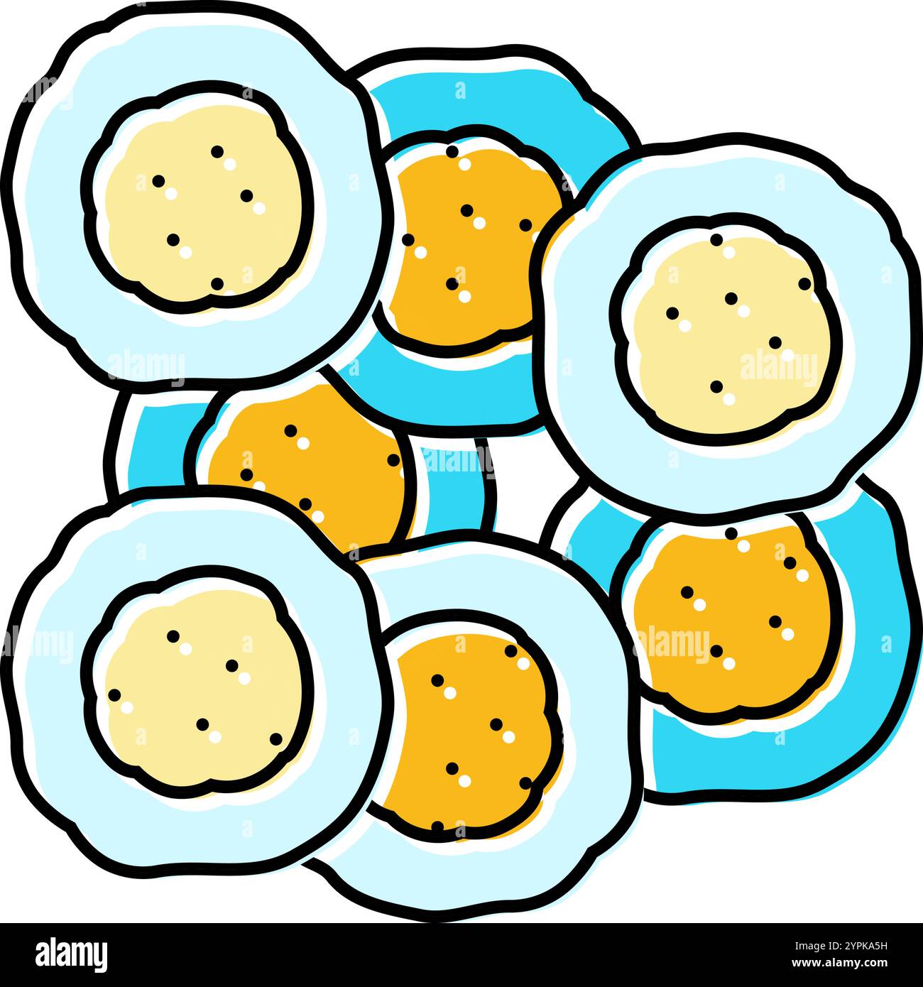 cells genetic engineering color icon vector illustration Stock Vector ...