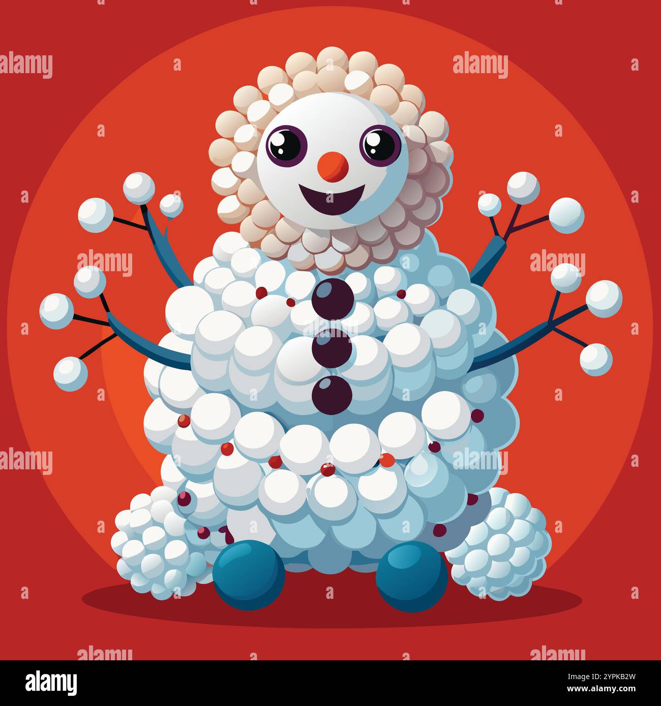chrisms visual decoration vector illustration Stock Vector Image & Art ...